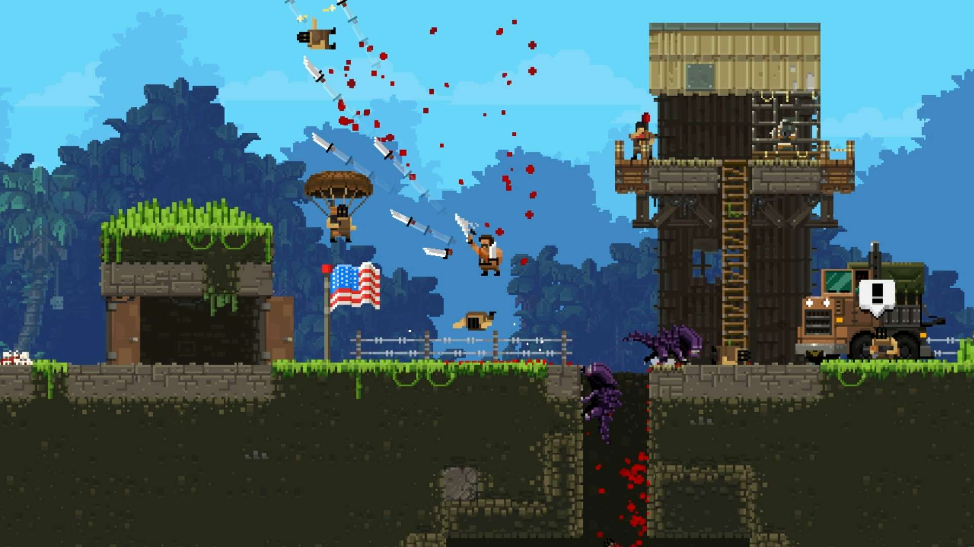 Broforce startet auf der Nintendo Switch - MDE|Gaming