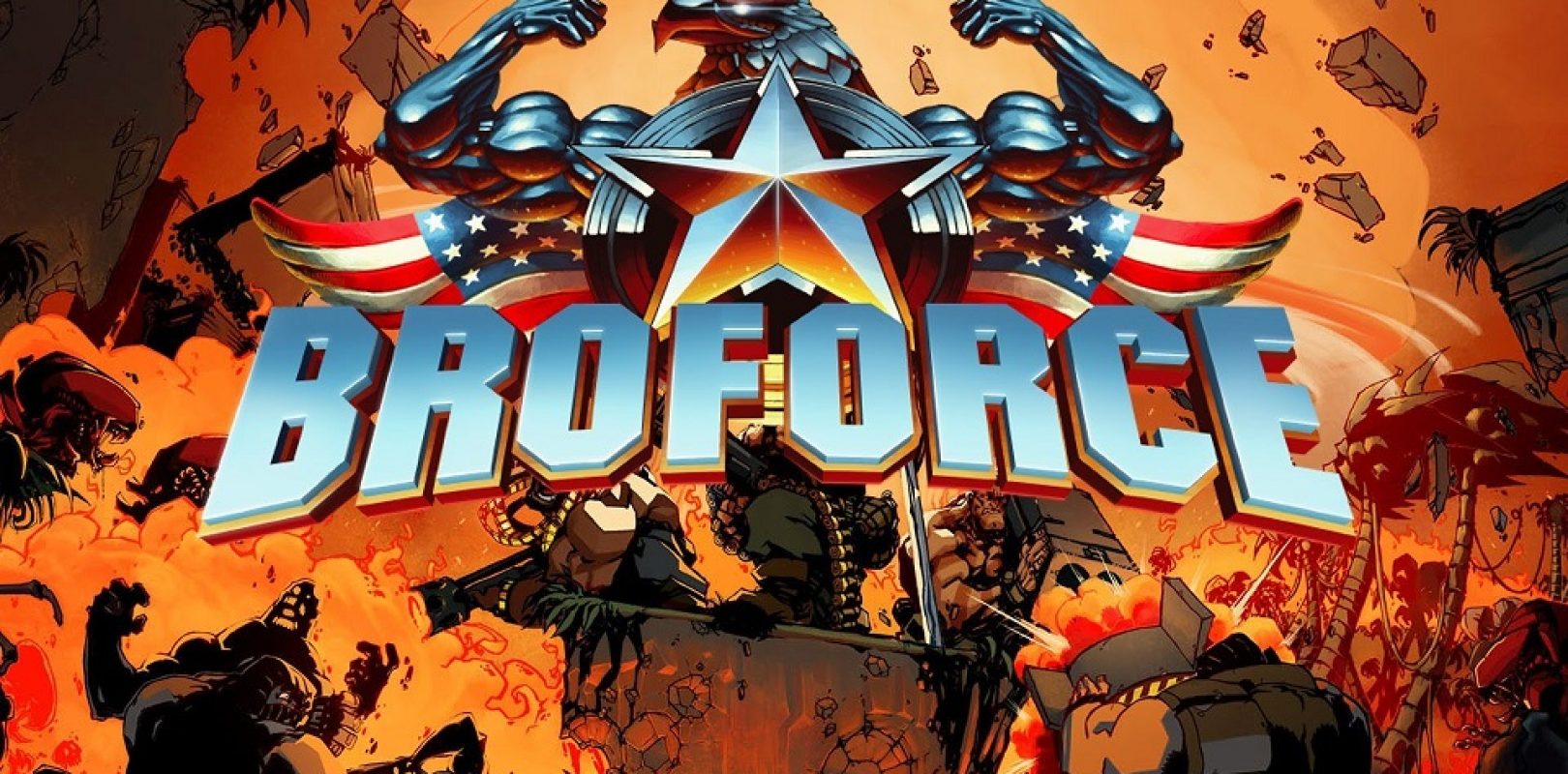 Broforce Forever - Retail-Box für Switch und PS4 veröffentlicht - MDE ...