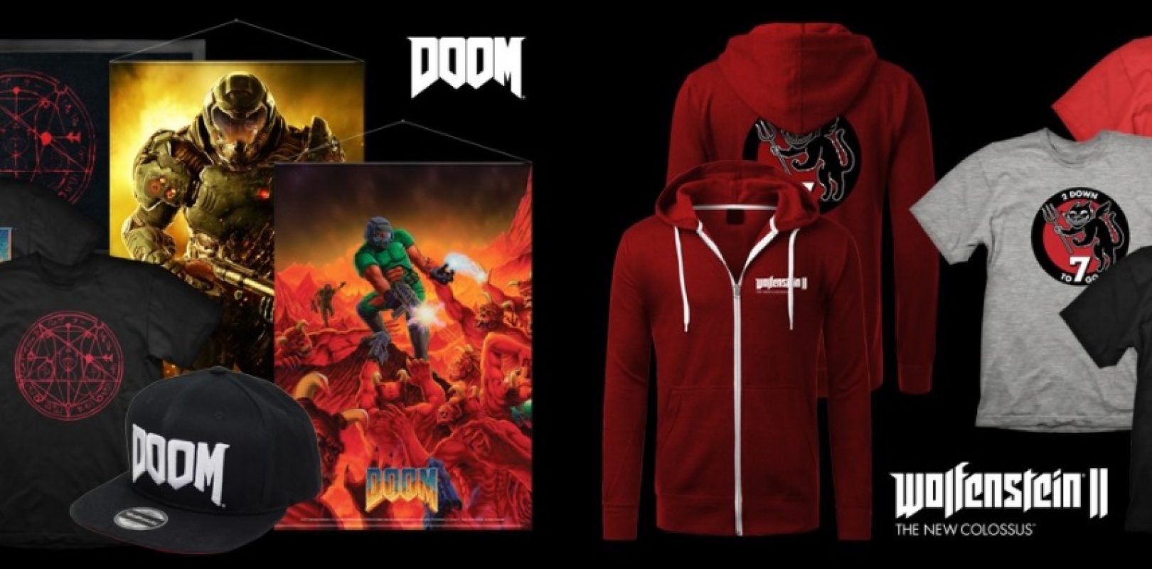 Bethesda eröffnet Merch-Store mit Doom, Wolfenstein, Fallout und Co ...
