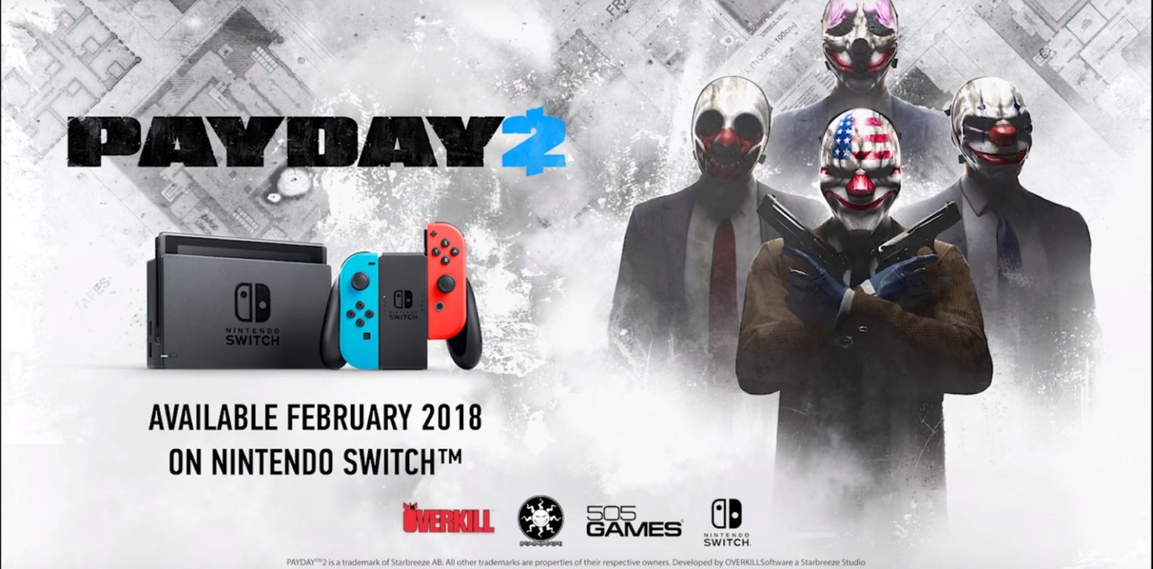 Payday 2 Trailer zur Nintendo Switch Version MDE Gaming