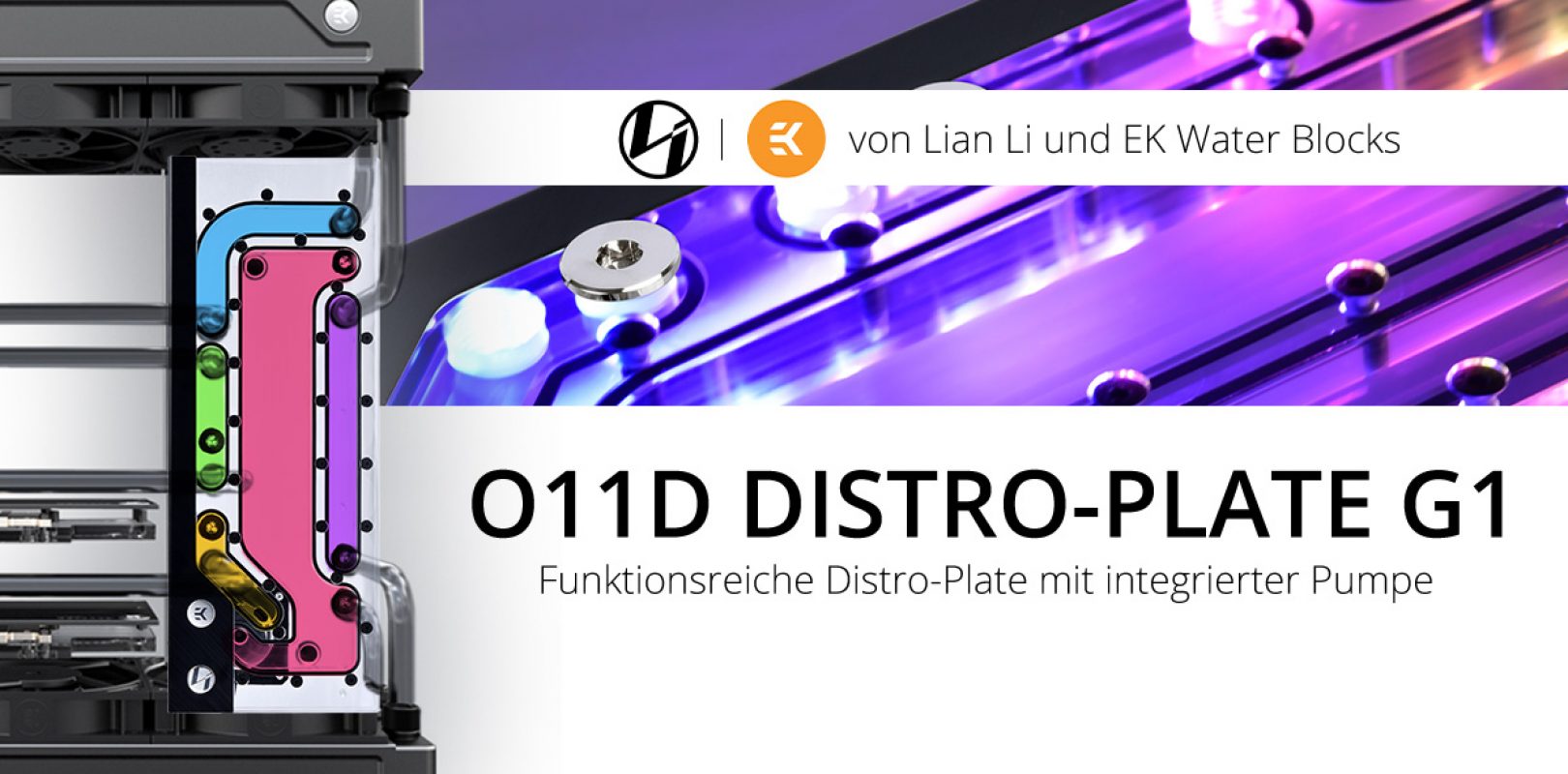 Lian Li O11D Distro-Plate G1 mit integrierter Pumpe startet bei ...
